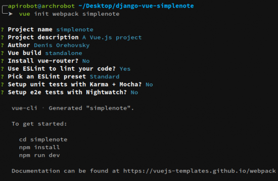 Django Vue Как создать и обработать Api Часть 2 Apirobot